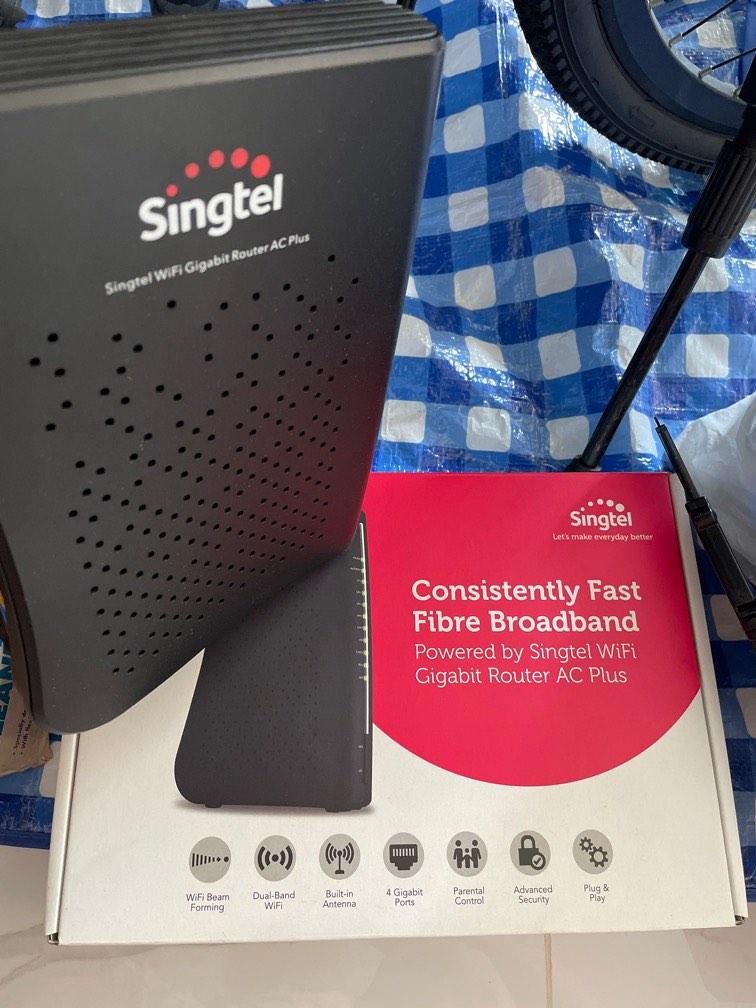 Singtel WiFi Gigabit Router AC Plus, Computers & Tech, Parts ...