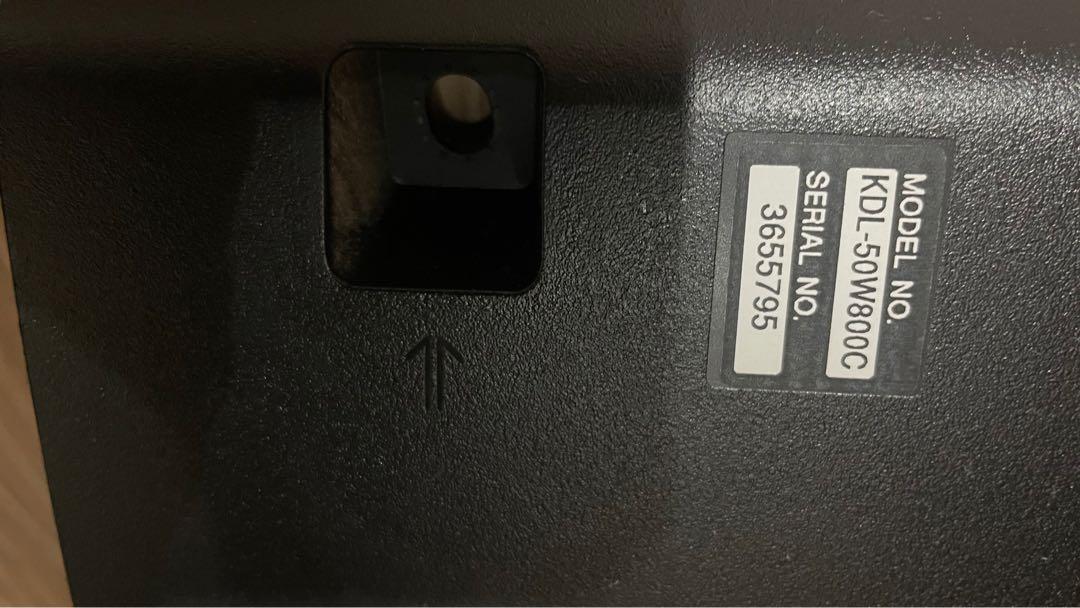 Sony Bravia TV KDL-50W800C, TV & Home Appliances, TV & Entertainment ...