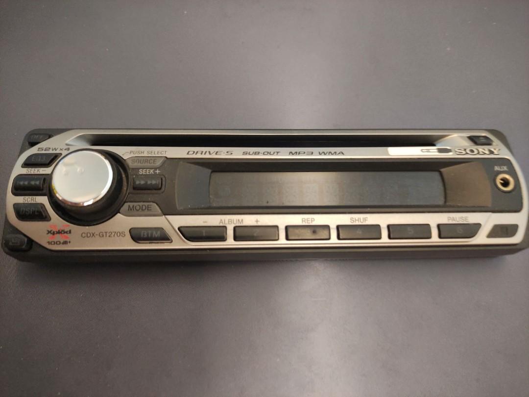 SONY car radio detachable, Car Accessories, Accessories on Carousell