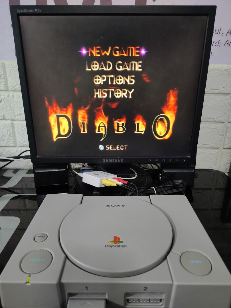 Sony PlayStation M0dified + Free 7 Burn CD Games, Video Gaming, Video ...