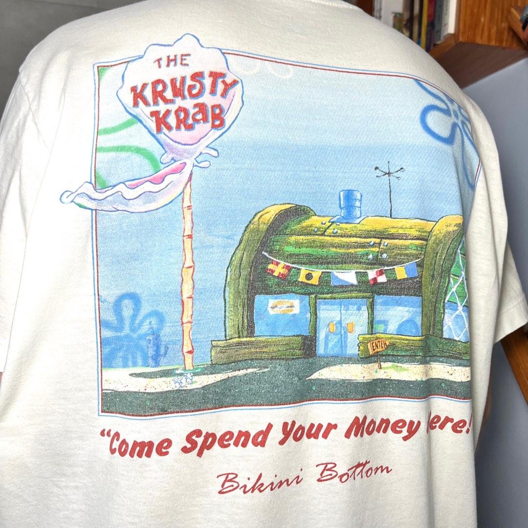 Spongebob Squarepants The Krusty Krab Uniform Nickelodeon Tee, Men's ...