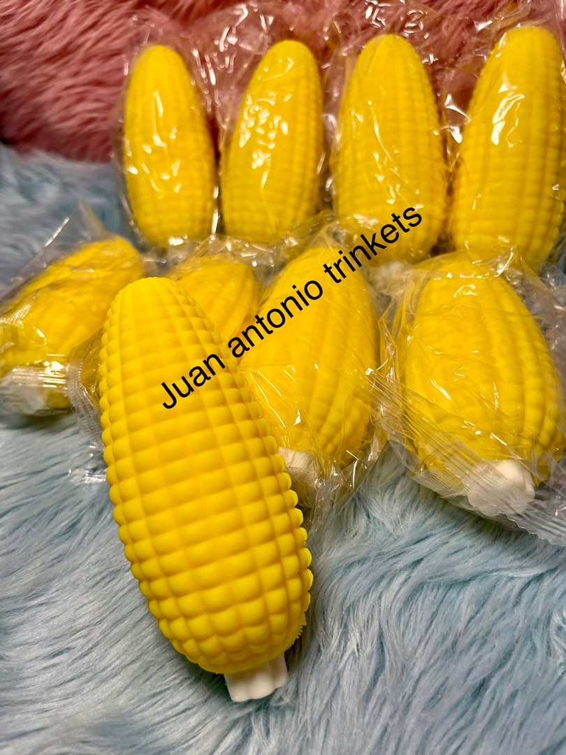 Squishy soft Corn stress Ball Fidget Toy, Hobbies & Toys, Toys & Games ...