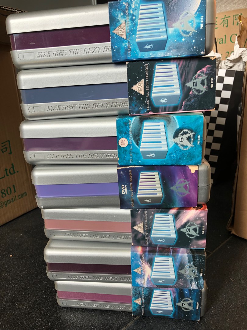 Star Trek Next Generation Complete set, 興趣及遊戲, 音樂樂器 & 配件, 音樂與媒體 - CD 及 ...
