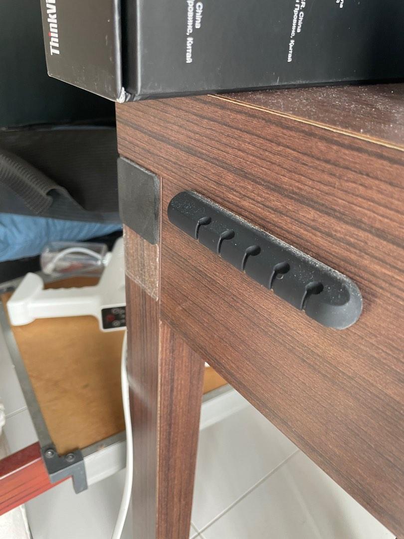 Study desk with castor wheels, Furniture & Home Living, Furniture ...