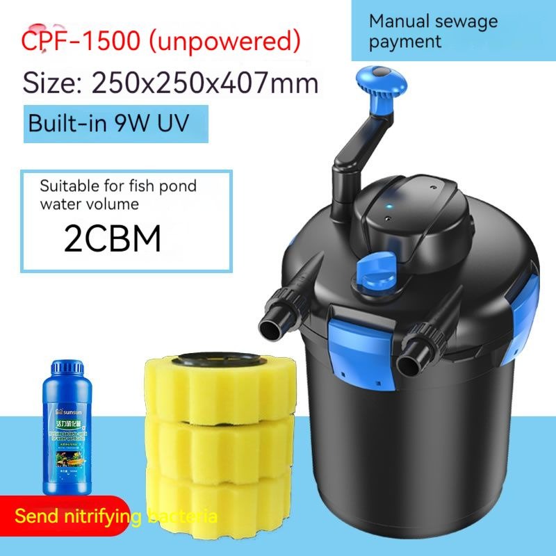 Sunsun Fish Pond Water Circulation System Fish Pond Filter Device Pool ...