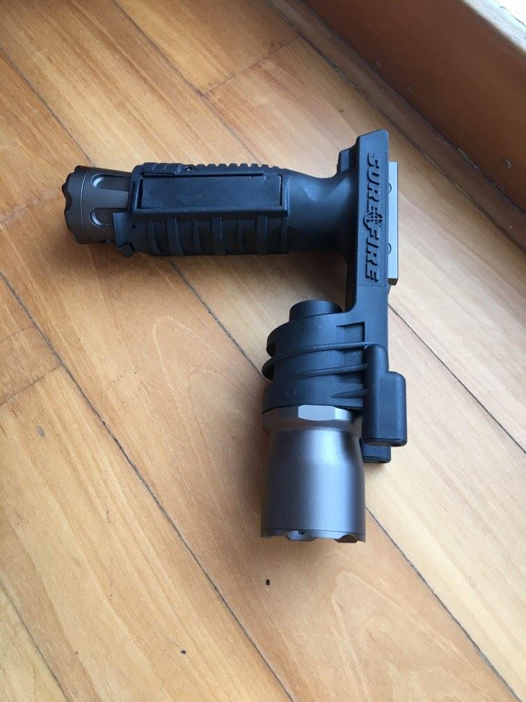 Surefire M910 vertical foregrip flashlight, Hobbies & Toys, Toys ...