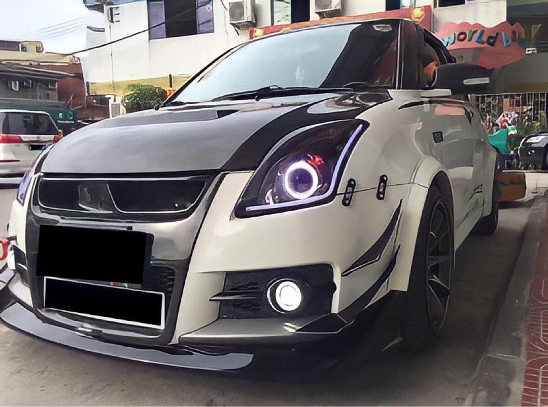 Suzuki Swift Sport ZC31S Sunline Racing Front Lip, Car Accessories ...