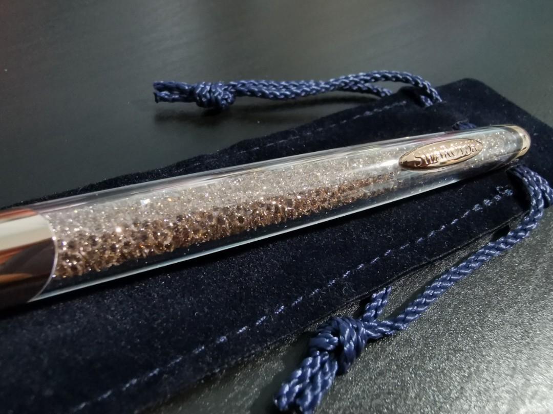 Swarovski Crystalline Nova Ballpoint Pen, Luxury, Accessories on Carousell