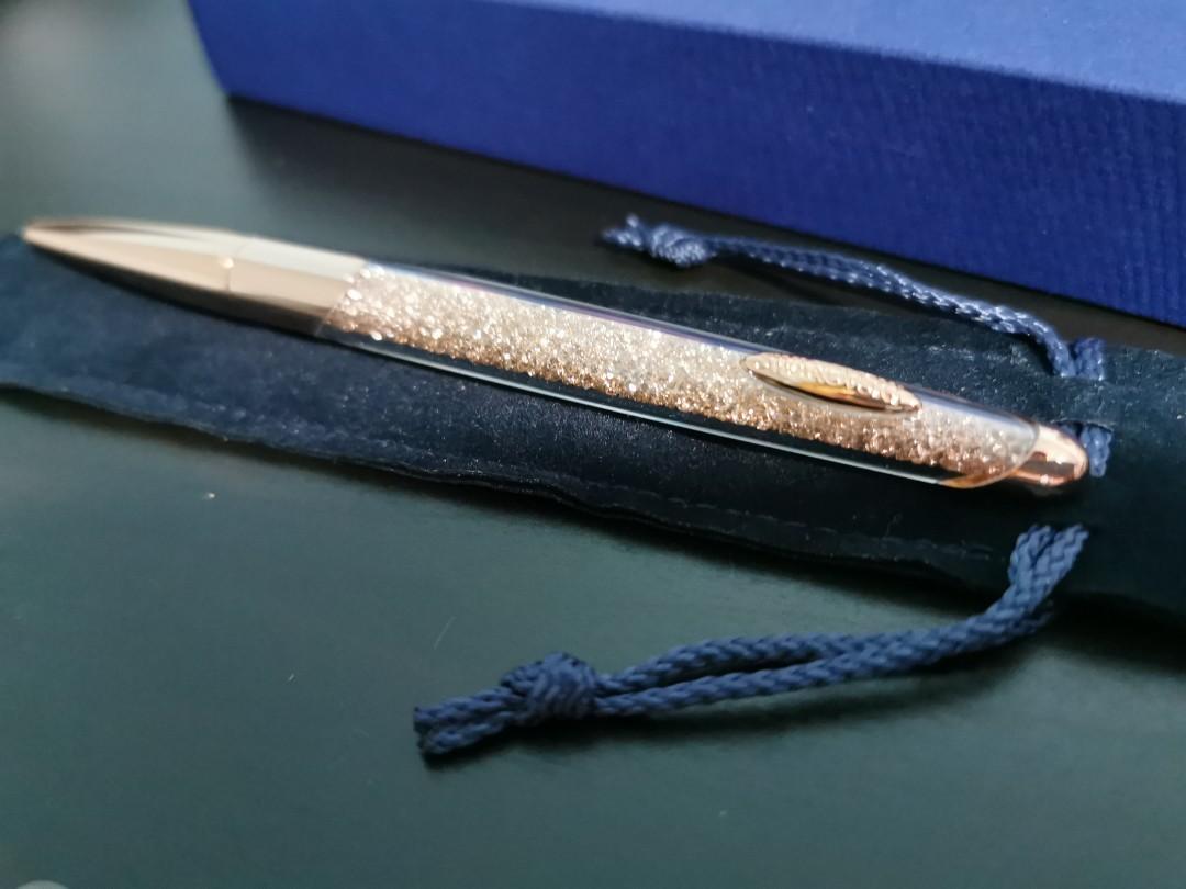 Swarovski Crystalline Nova Ballpoint Pen, Luxury, Accessories on Carousell
