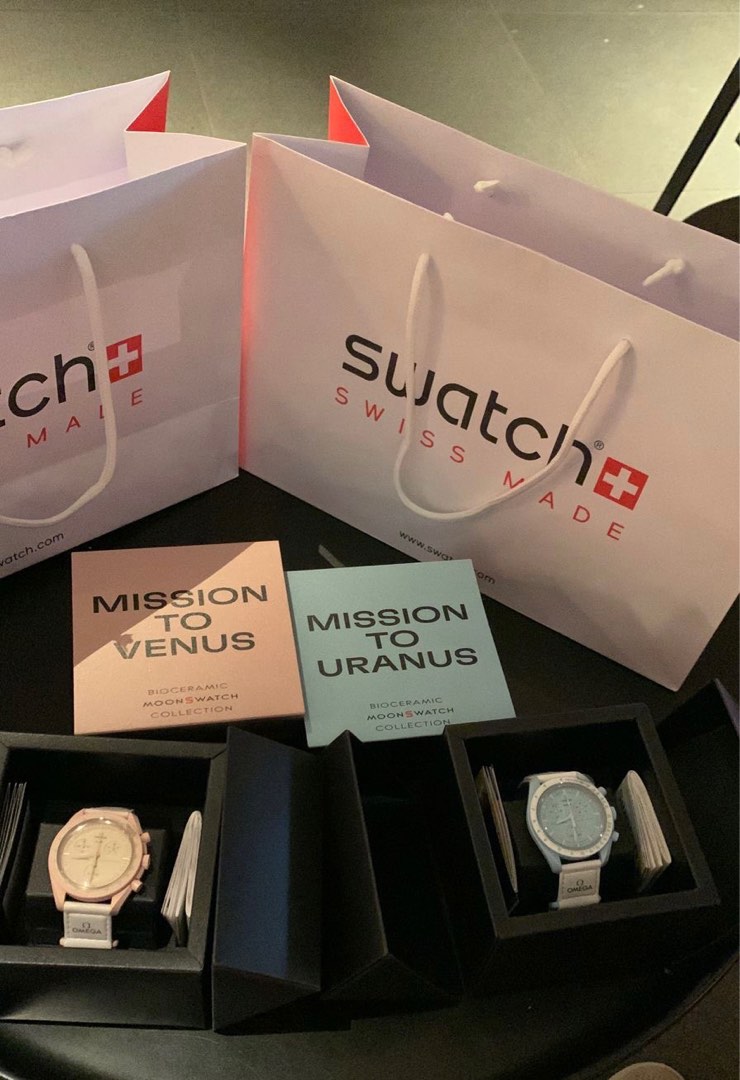 Swatch Omega Venus watch, Women's Fashion, Watches & Accessories ...
