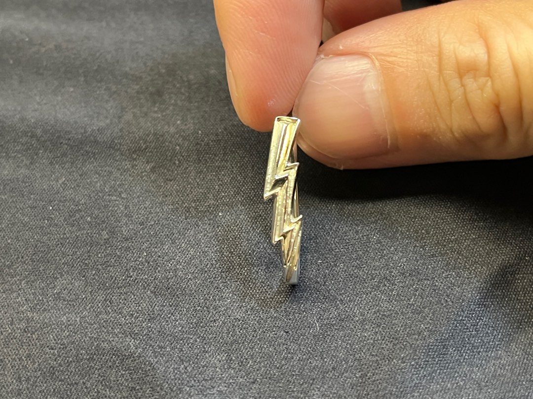 Taro Washimi Silver Lightning Hook, Luxury, Accessories on Carousell