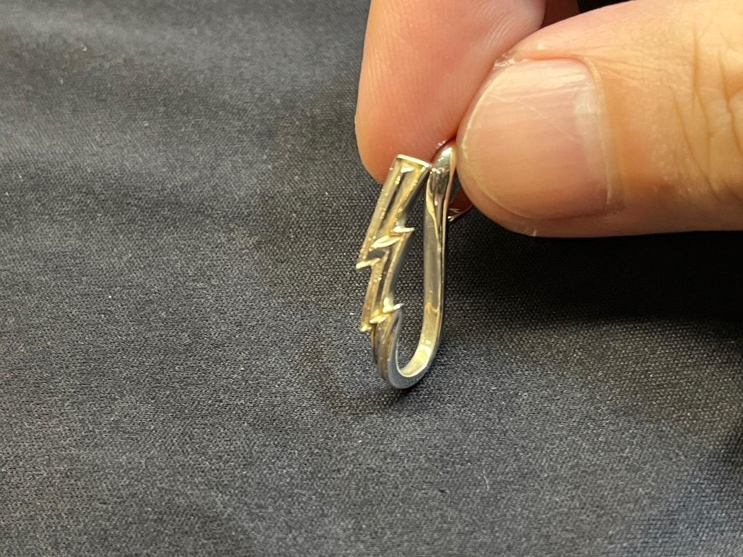 Taro Washimi Silver Lightning Hook, Luxury, Accessories on Carousell
