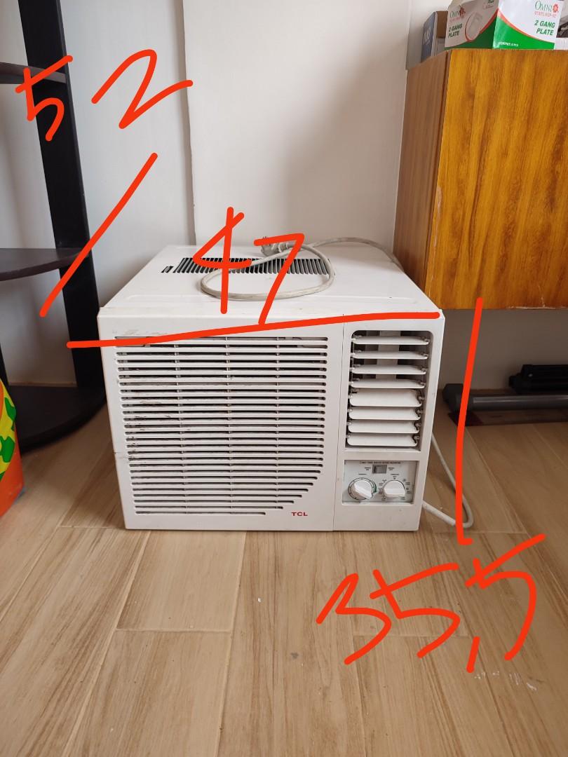 TCL 1.5 HORSE POWER / HP WINDOW TYPE AIRCON / AIR CONDITIONING UNIT ...
