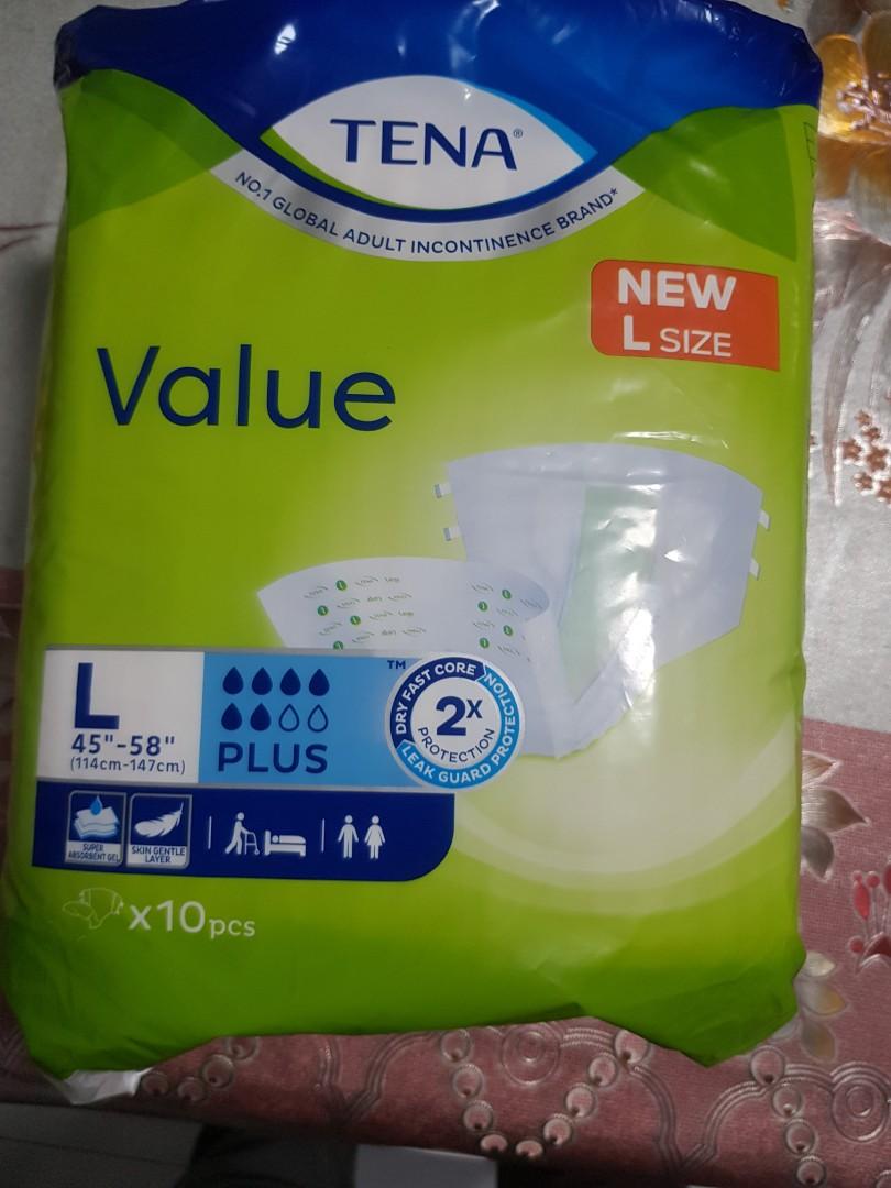 Tena Adult Diapers, Beauty & Personal Care, Sanitary Hygiene on Carousell