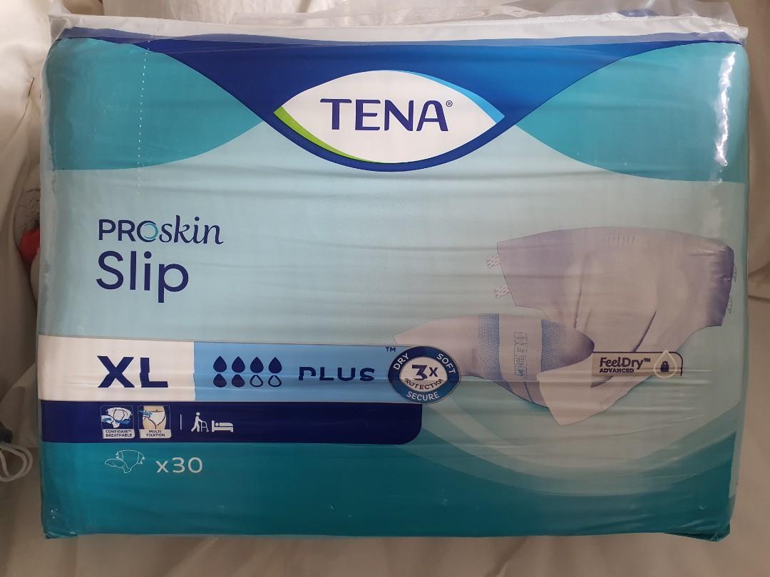 TENA XL 30s Adult Diapers Proskin, Health & Nutrition, Assistive & Rehabilatory Aids, Adult ...