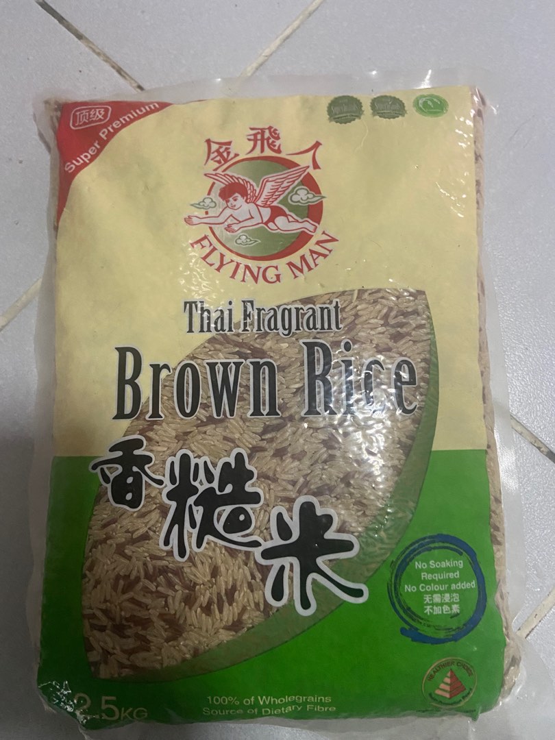 thai fragrant brown rice, Food & Drinks, Rice & Noodles on Carousell