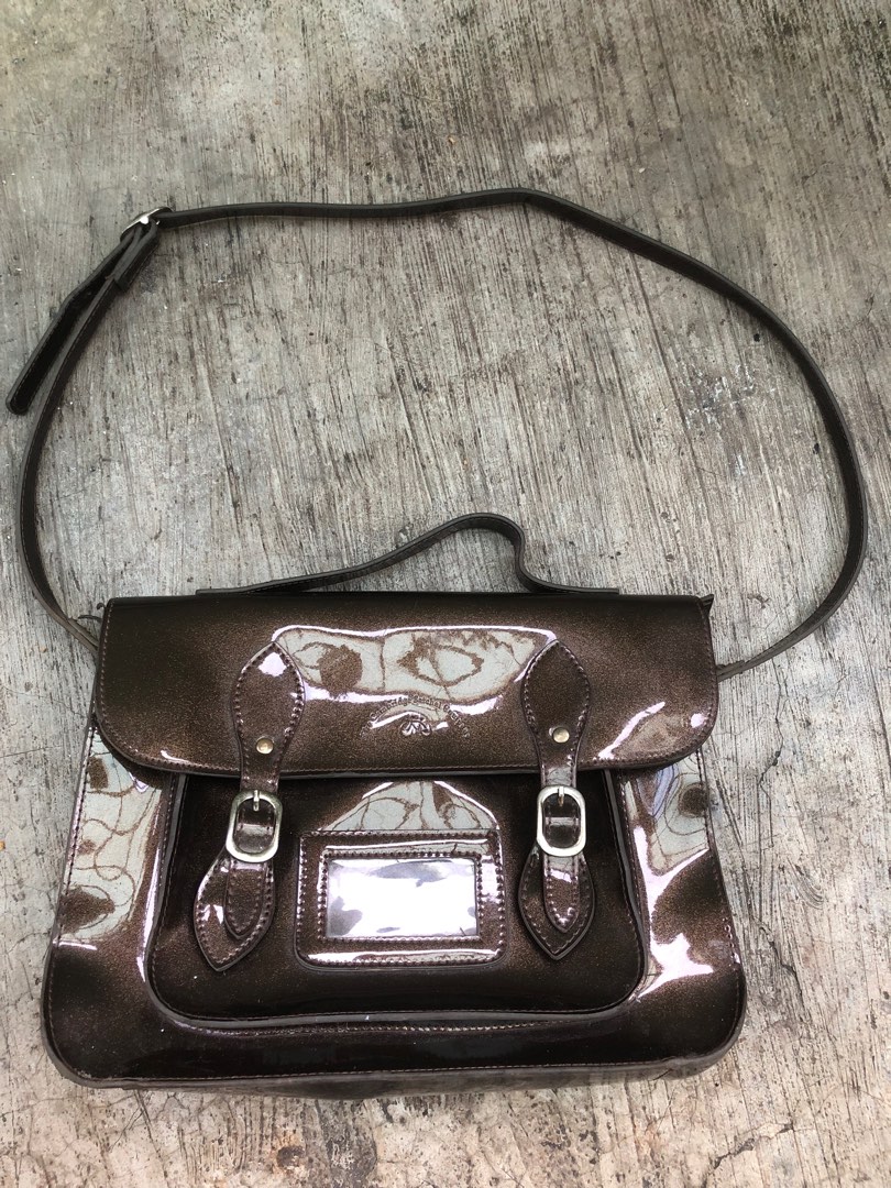 the cambrige satchel company bag glossy, Barang Mewah, Tas & Dompet di ...