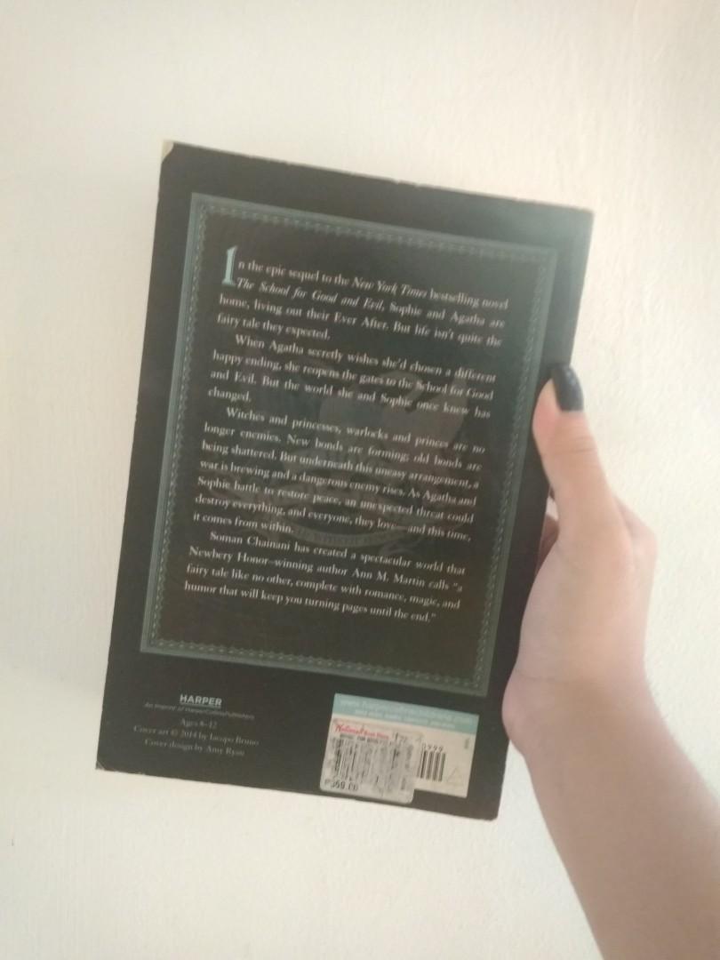 The School for Good and Evil book 2: A World Without Princes by Soman ...