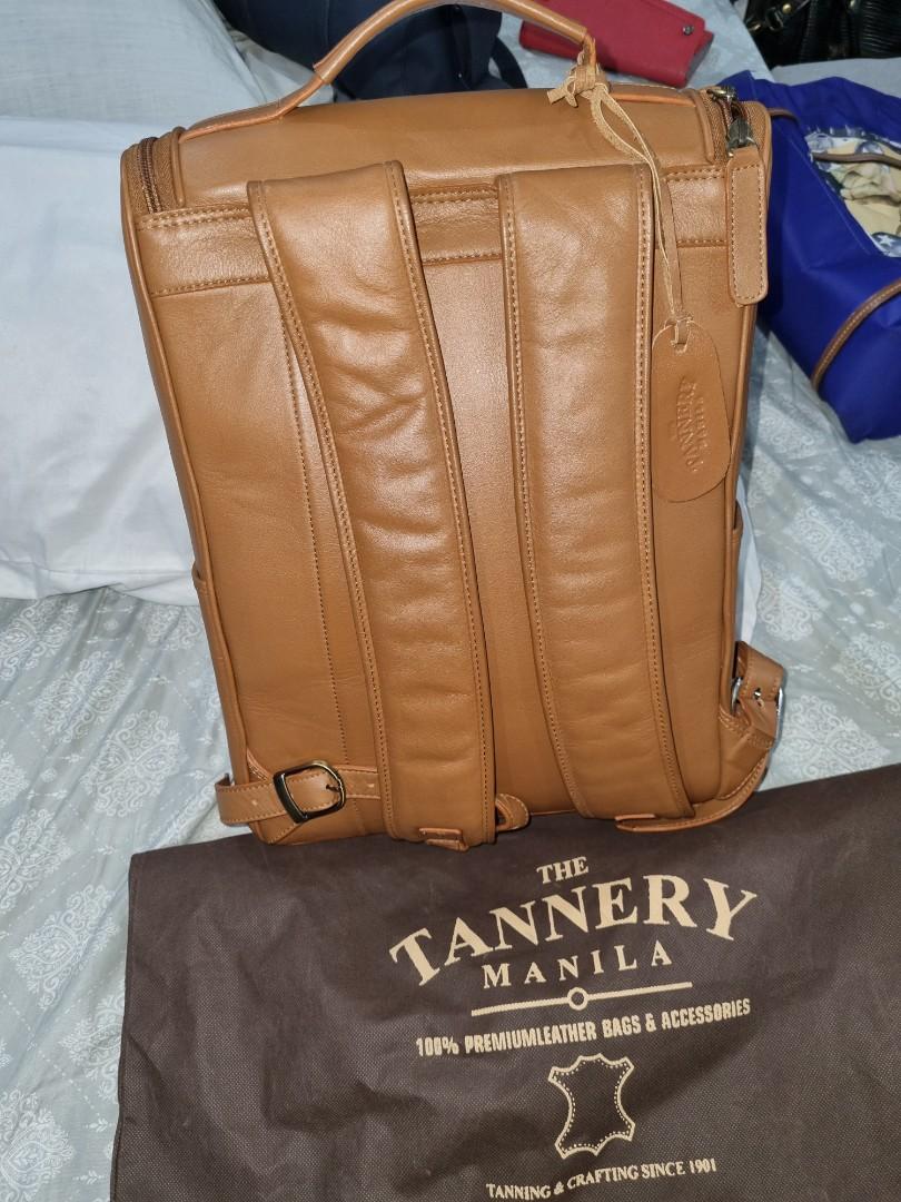 The Tannery Manila Backpack for SALE! (UNISEX), Women's Fashion, Bags ...