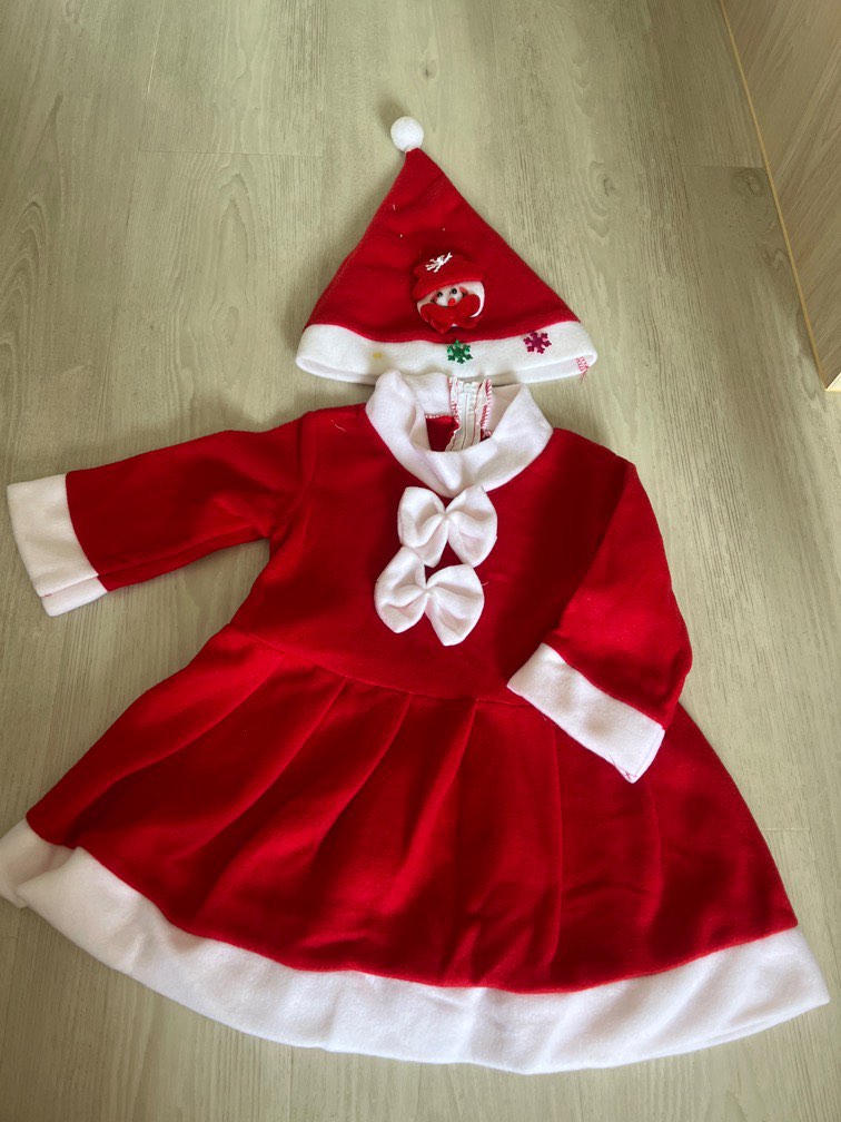 Todder Santarina Christmas Costume, Babies & Kids, Babies & Kids ...