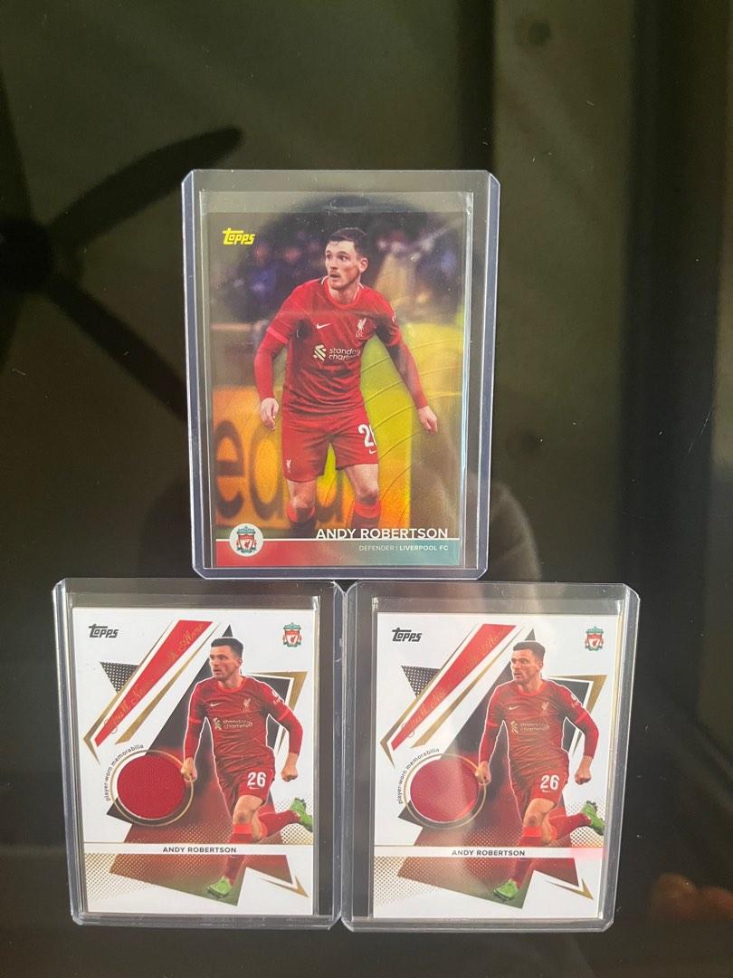 Topps Liverpool Team Set 2022 Andy Robertson Cards, Hobbies & Toys ...
