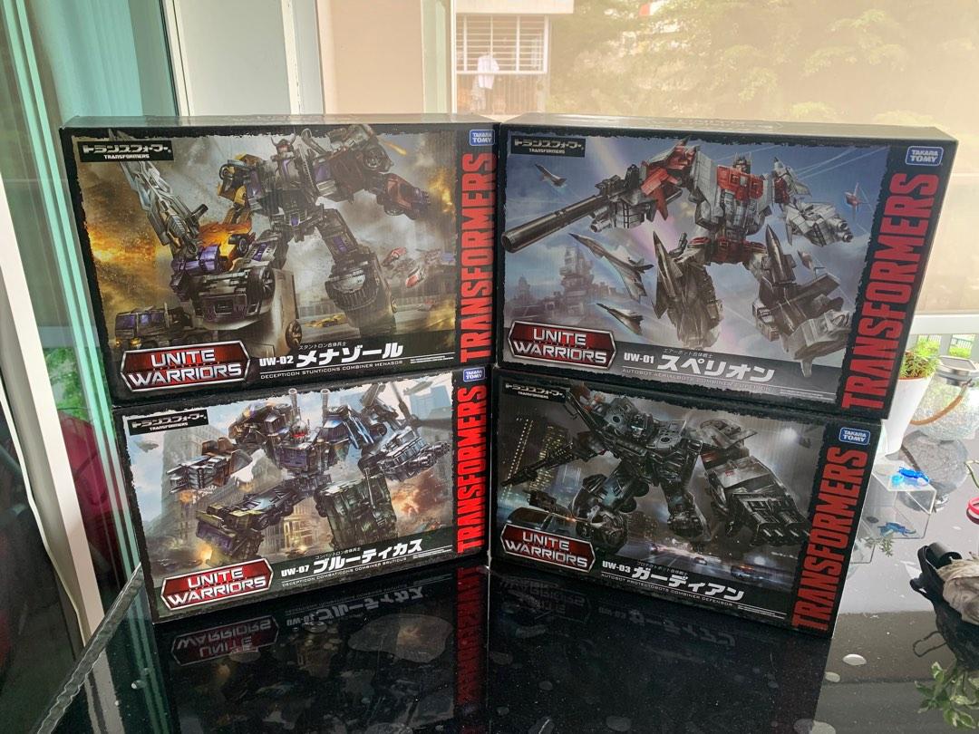 Transformers Unite Warriors Superion Menasor Defensor Bruticus MISB ...