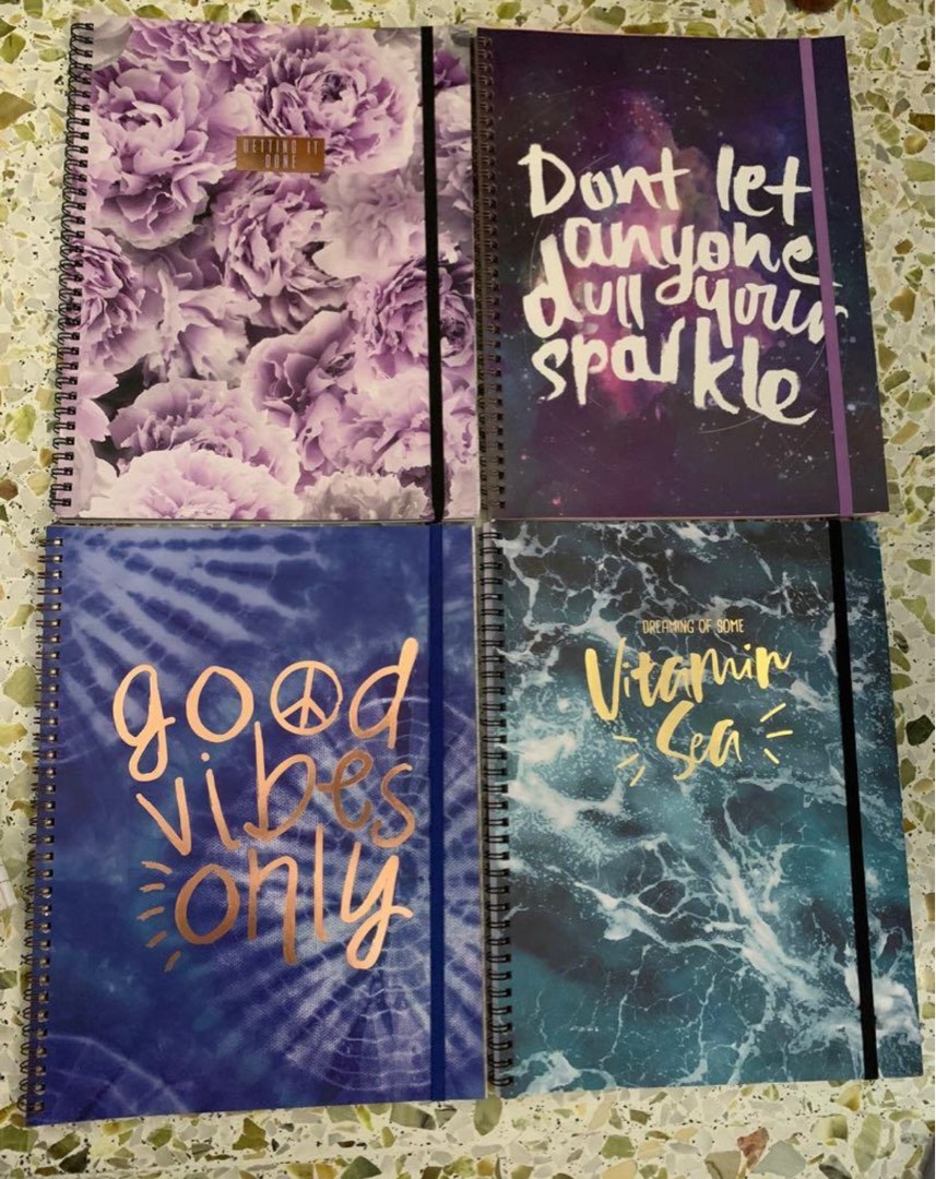 CLEARANCE Typo Notebooks (A4 Thin & with dividers), Hobbies & Toys ...