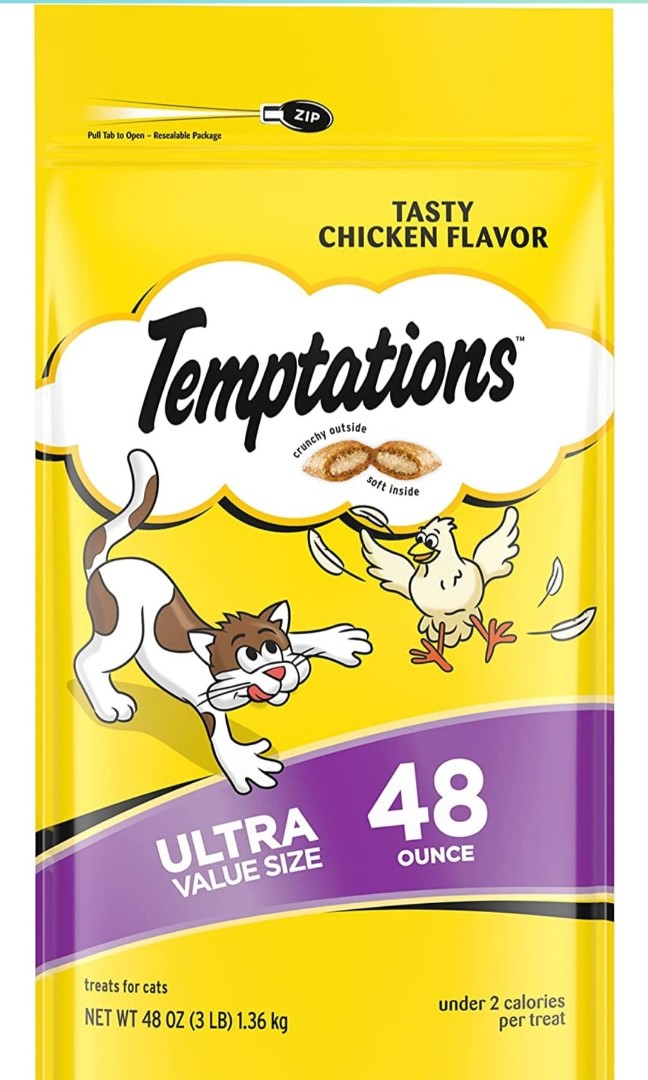 Ultra value temptation tasty chicken 1.36kg (48 ounce), Pet Supplies ...