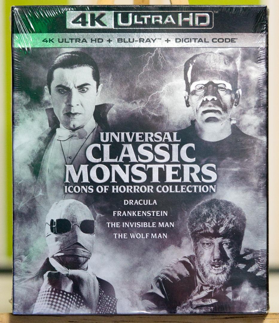Universal Classic Monsters: Icons of Horror Collection 4K Blu-ray, Vol ...