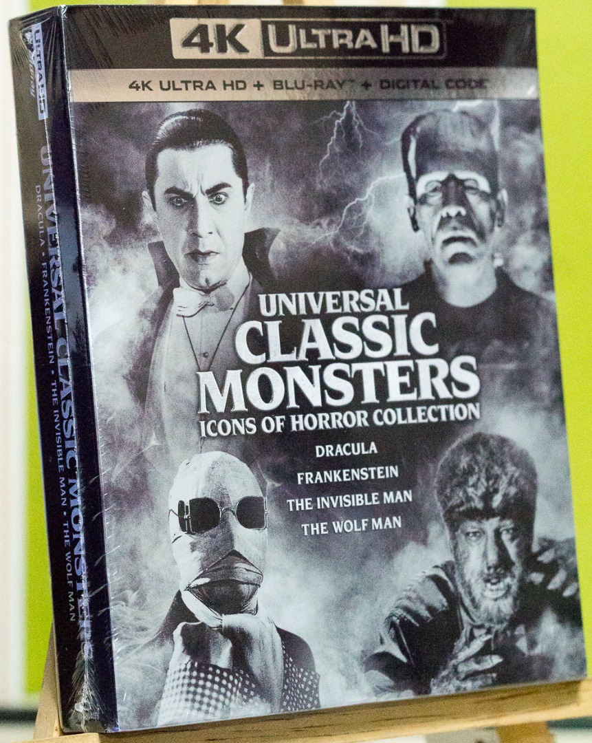 Universal Classic Monsters: Icons of Horror Collection 4K Blu-ray, Vol ...