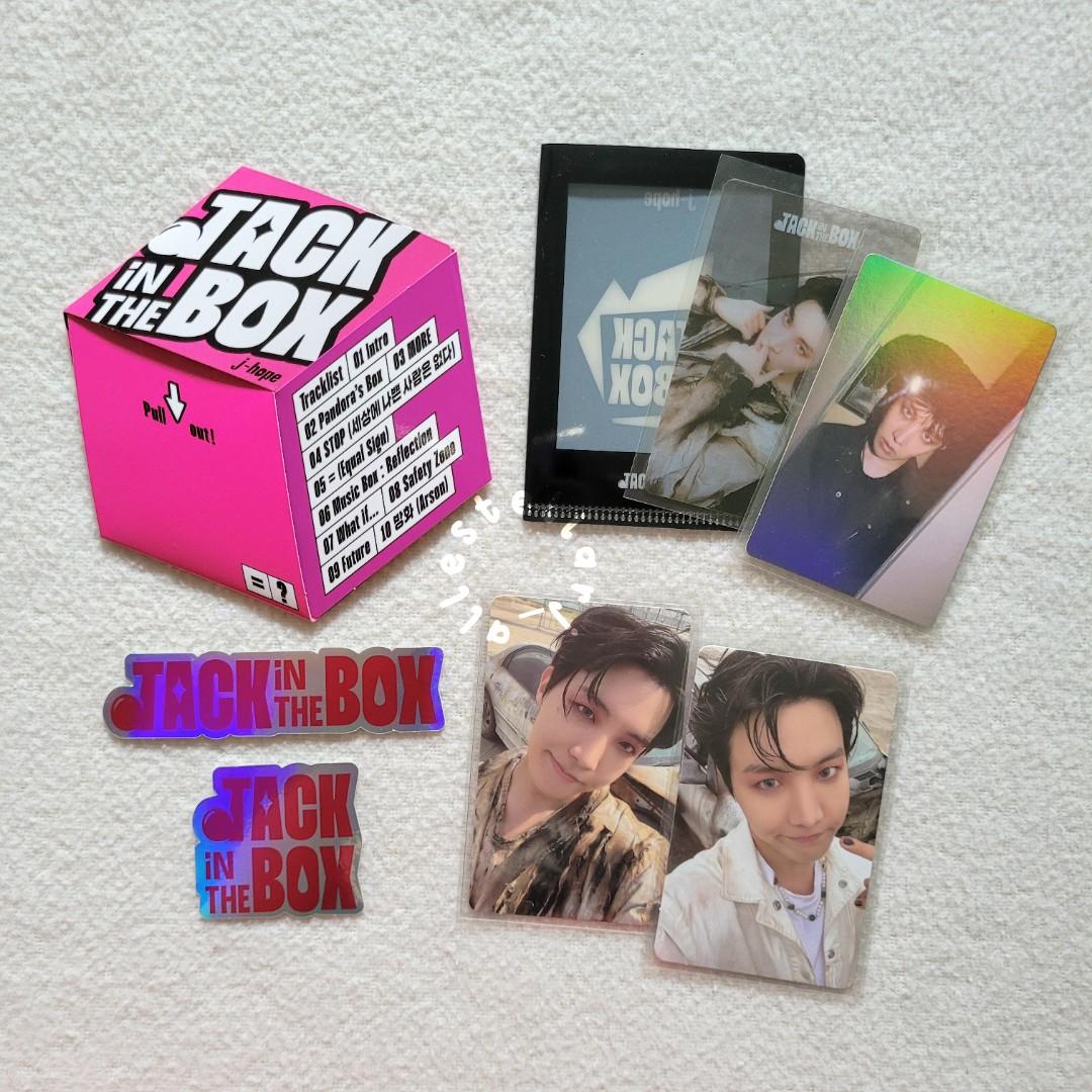 [set] BTS JHope JACK IN THE BOX with POB (pink ver), Hobbies & Toys ...