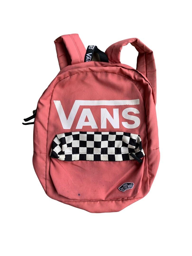 vans red bag