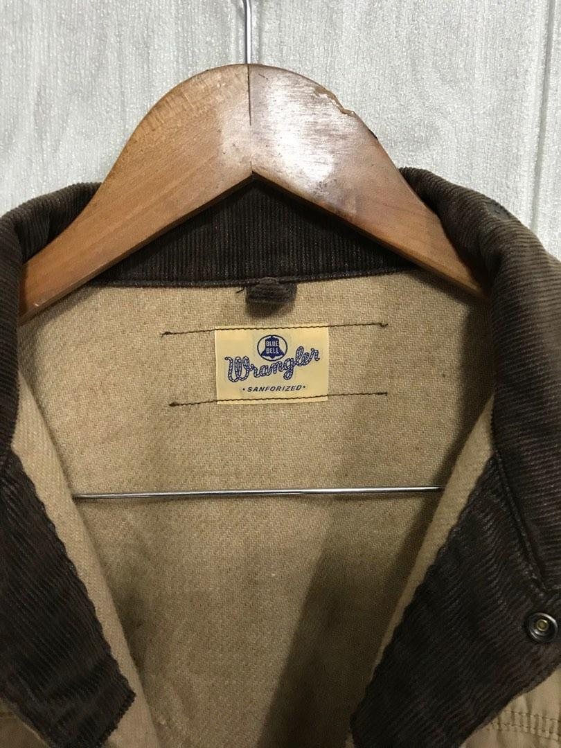 Vintage 70s Wrangler Cords Trucker Jacket, Men's Fashion, Coats ...