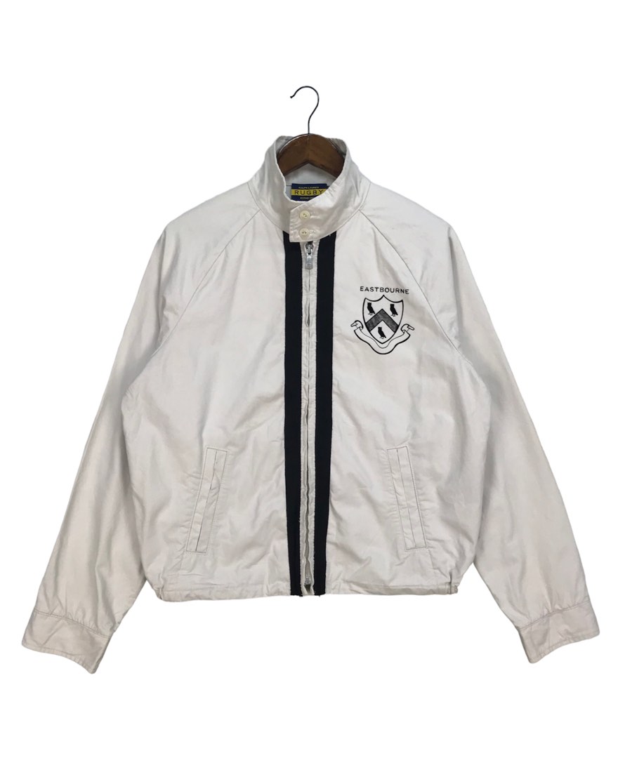 Vintage 90s Ralph Lauren Rugby Jacket, Men's Fashion, Coats, Jackets ...