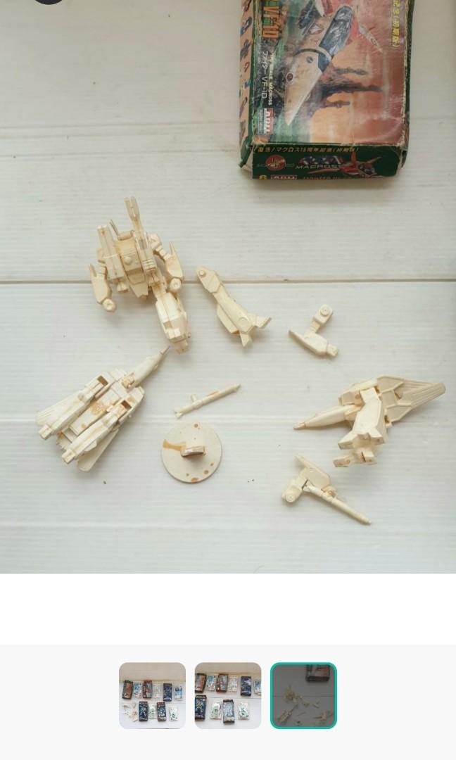 vintage Arii 1/170 scale robotech macross veritech fighter model kit ...