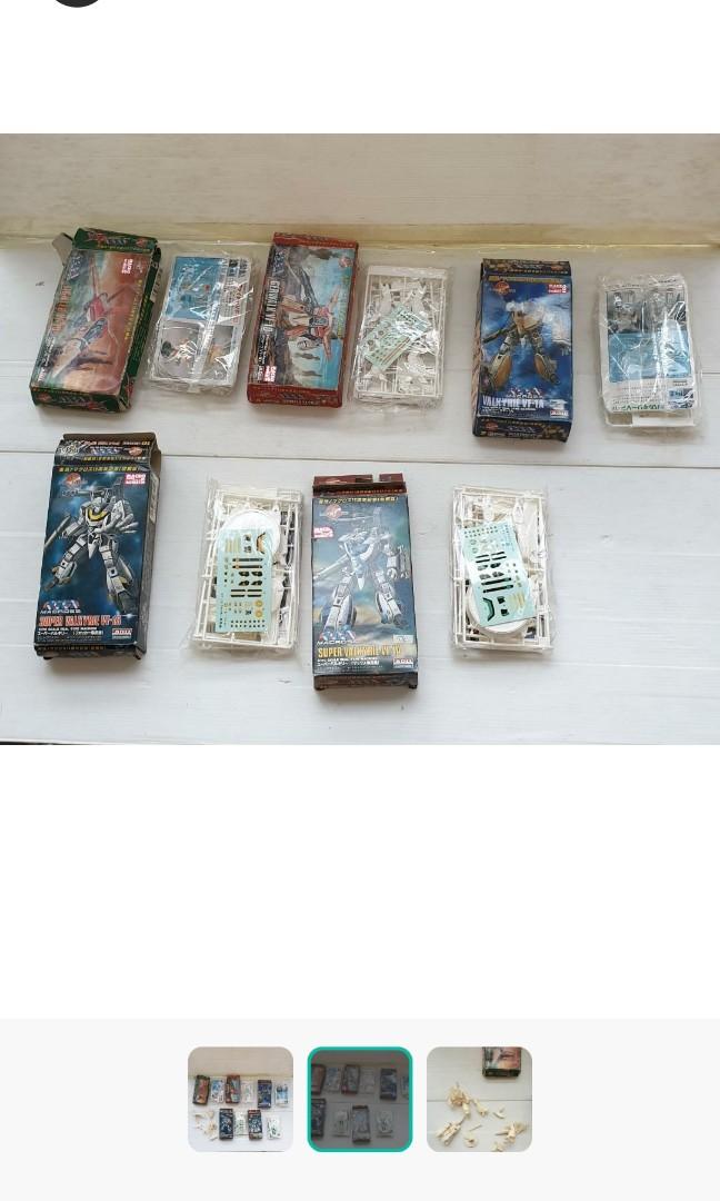 vintage Arii 1/170 scale robotech macross veritech fighter model kit ...