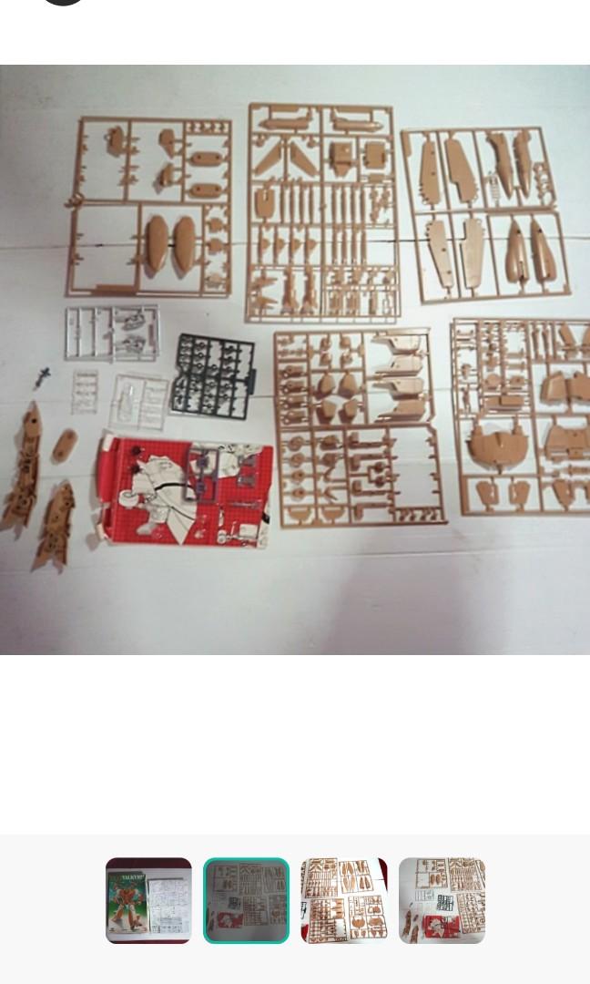 vintage bandai robotech vr - 1f valkyrie veritech fighter model kit ...