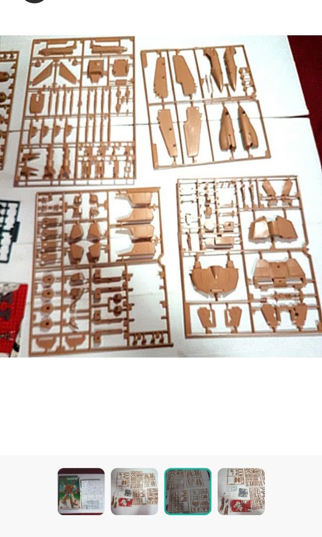 vintage bandai robotech vr - 1f valkyrie veritech fighter model kit ...