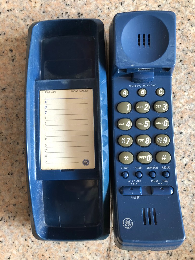 Vintage GE Desk phone, Aiwa speakers, TV & Home Appliances, Other Home ...