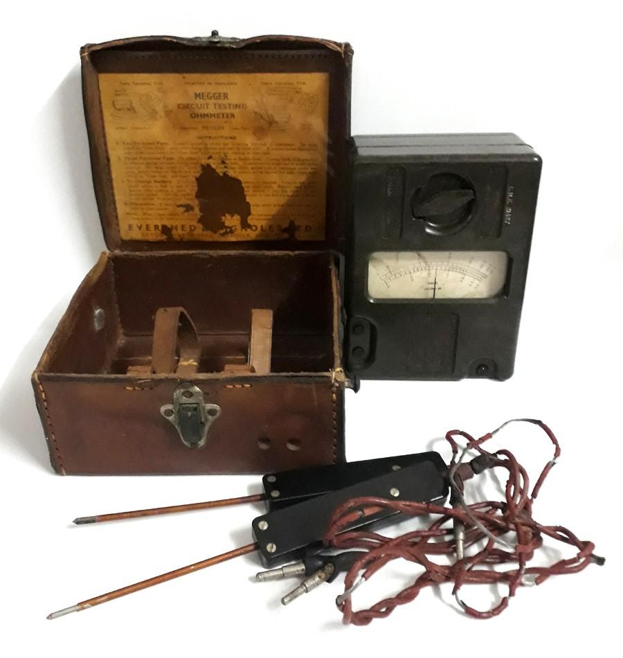 Vintage Megger Circuit Testing Ohmmeter, Hobbies & Toys, Collectibles ...