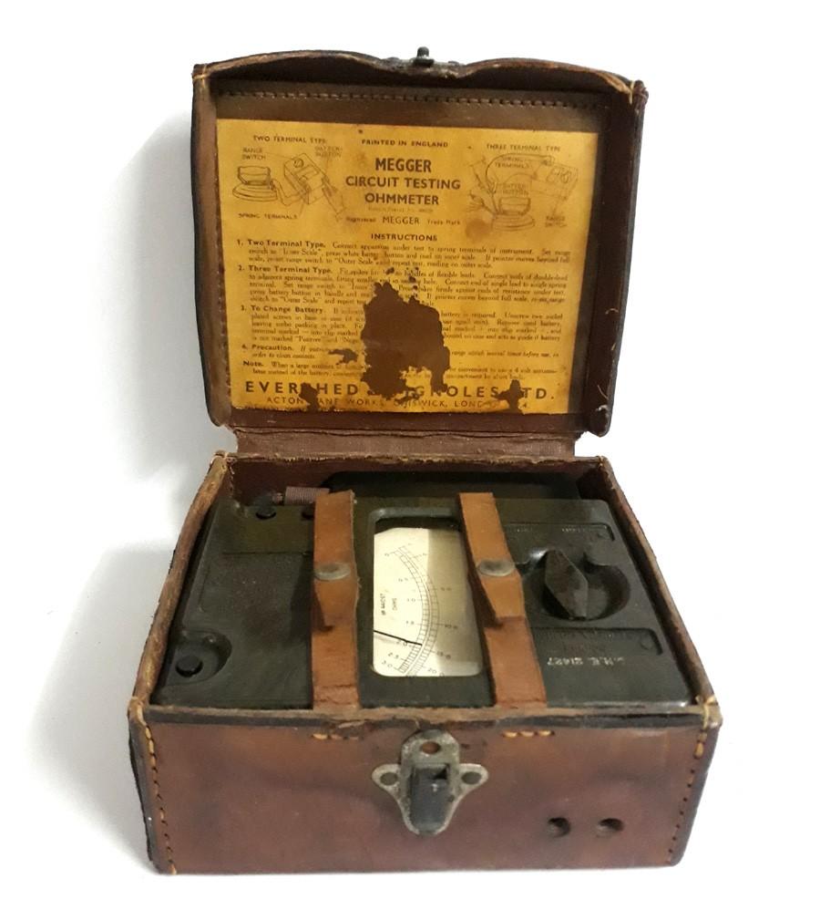 Vintage Megger Circuit Testing Ohmmeter, Hobbies & Toys, Collectibles ...