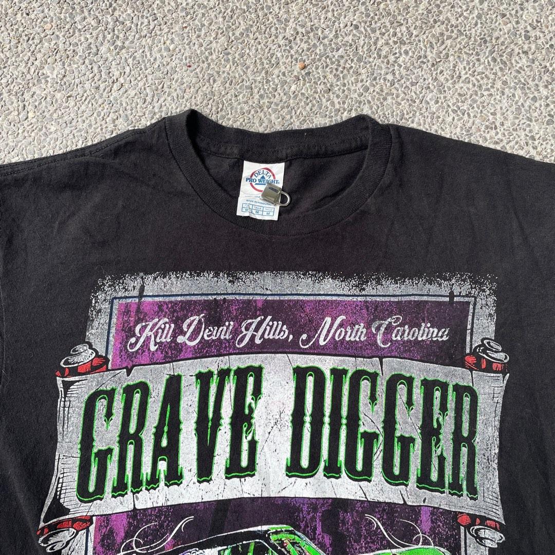 Vintage Monster Jam Grave Digger Tee, Men's Fashion, Tops & Sets ...