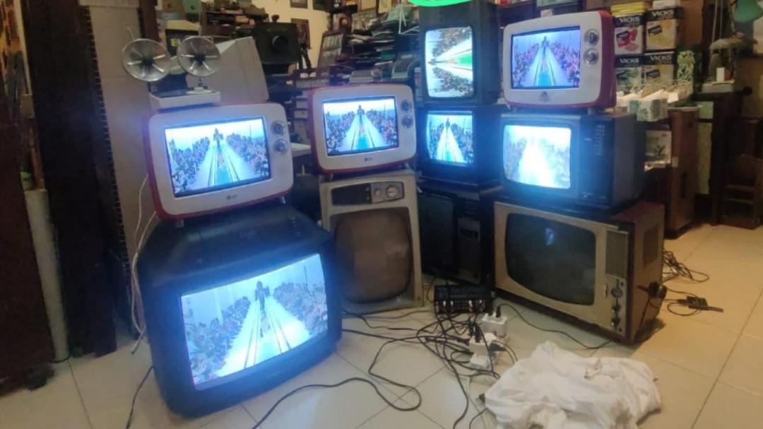 Vintage tv antique television setup, Hobbies & Toys, Memorabilia ...