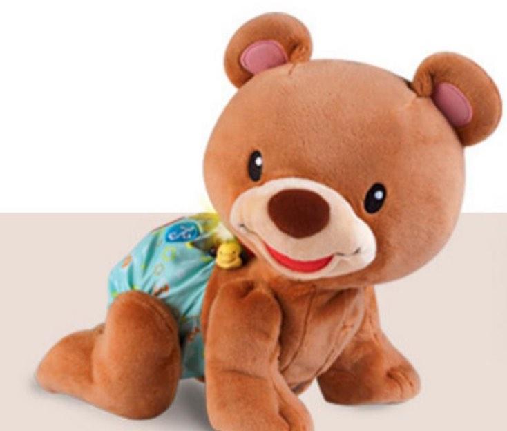 Vtech Crawl Along Bear, Babies & Kids, Infant Playtime on Carousell
