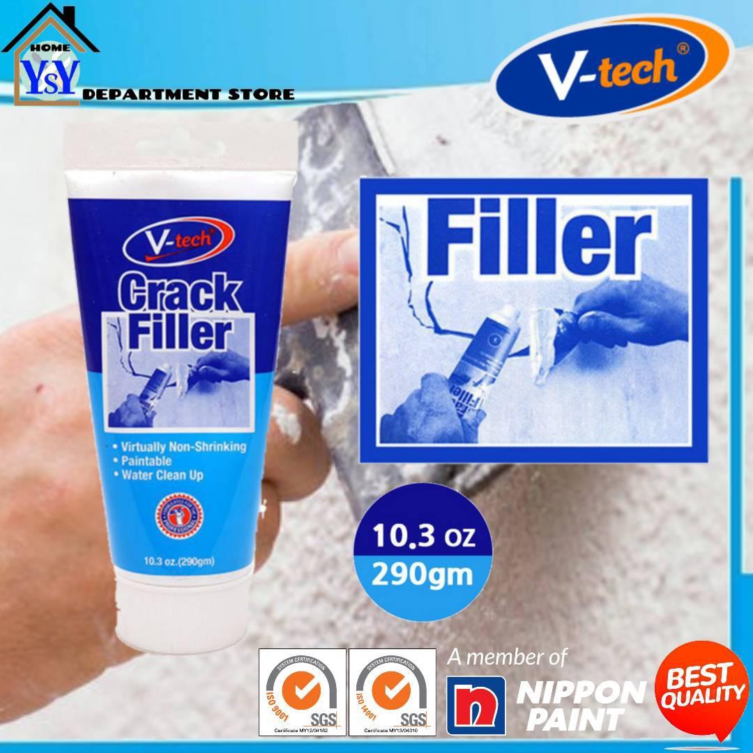 V-TECH-MULTI PURPOSE FILLER | CRACK FILLER | PAINTABLE | WHITE 290gm ...