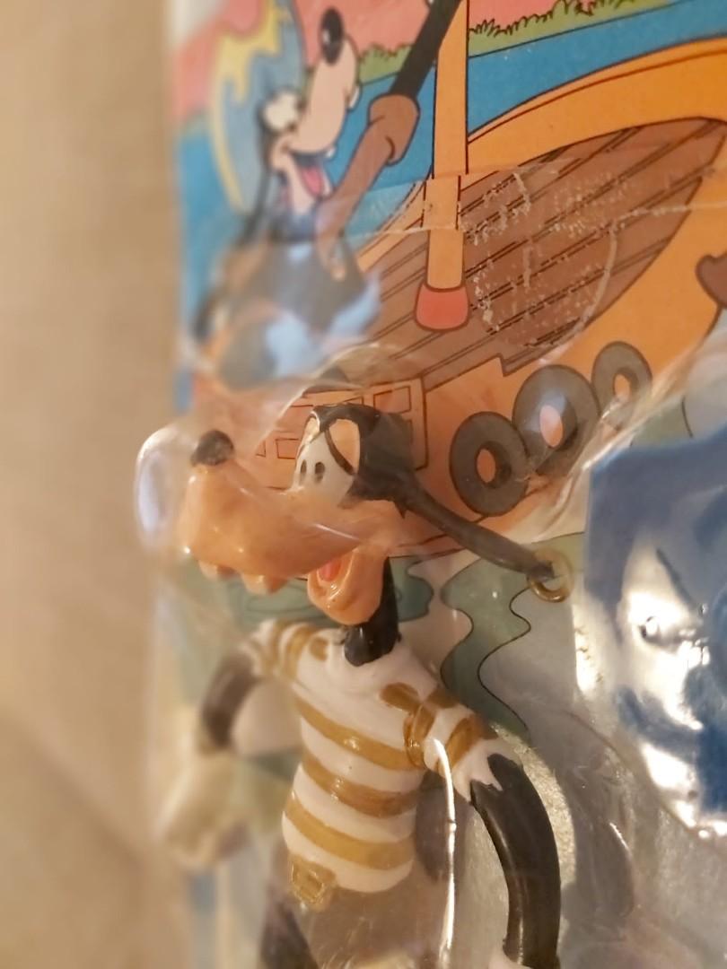Walt Disney Fantasyland Bendable Poseable Figure Goofy Pirate Vintage ...