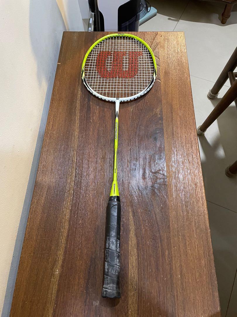 Wilson Impact Badminton Racket, Sports Equipment, Sports & Games ...
