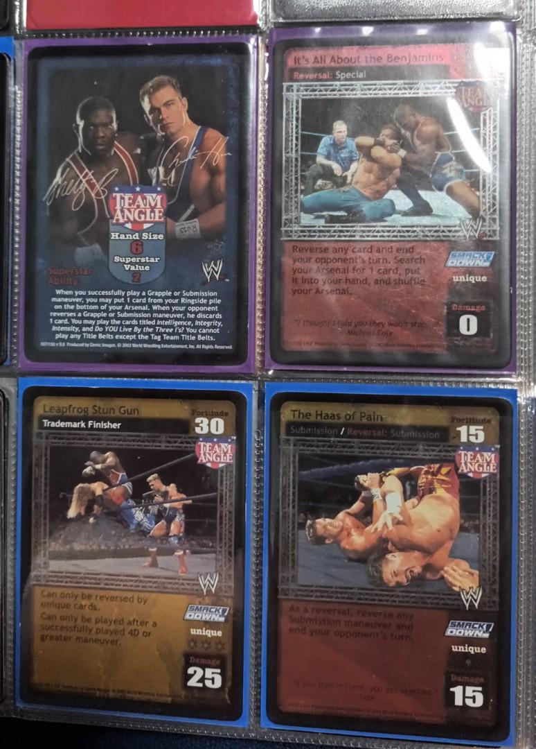 WWE RAW DEAL TCG - Team Angle Starter Set, Hobbies & Toys, Toys & Games ...