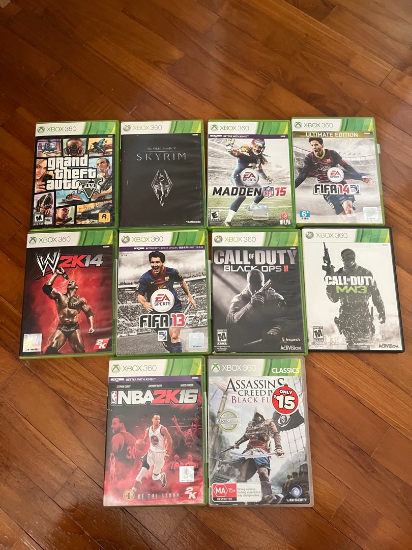XBOX 360 Games For Sale, Video Gaming, Video Games, Xbox on Carousell