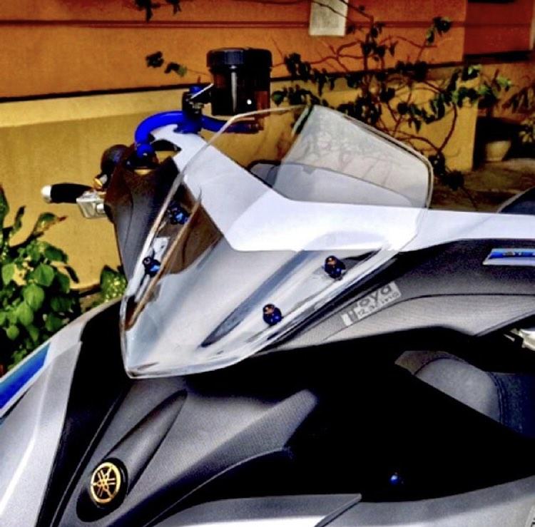 Yamaha Nvx155/Aerox Visor Shield Cutting Original Clear and Smoke ...